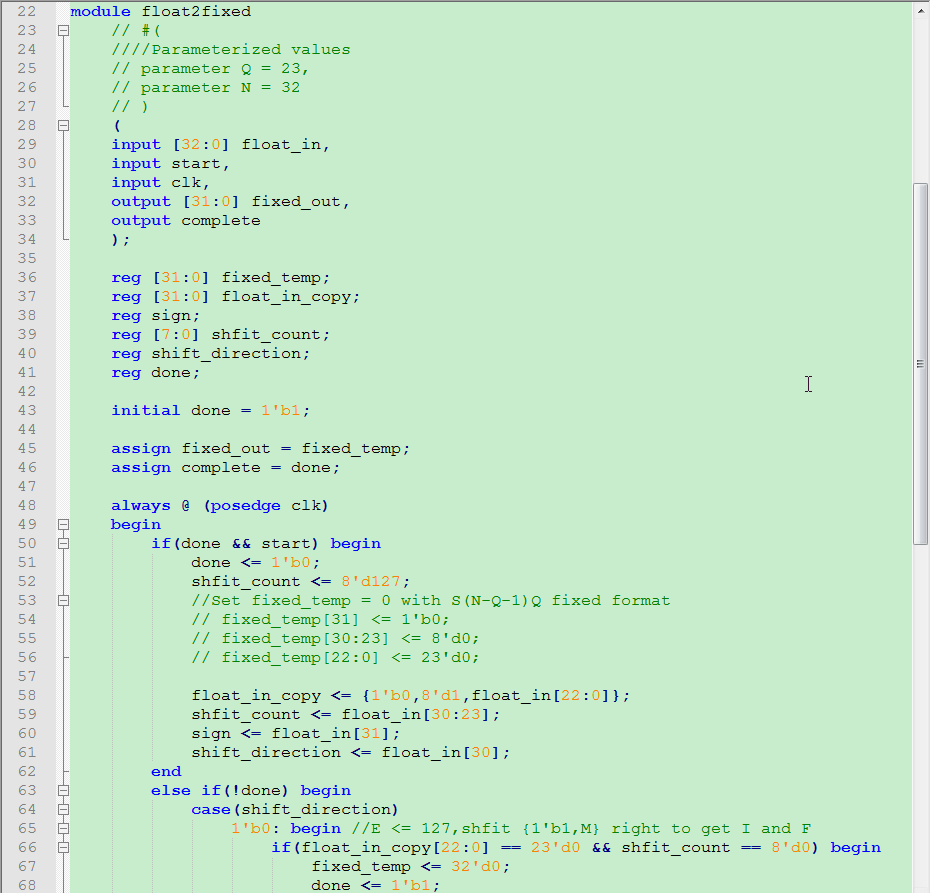 Fpga定点小数计算(verilog版)第五篇——浮点小数转换为定点小数 Felix 电子技术应用 Aet 中国科技核心期刊 最丰富的电子设计资源平台